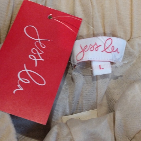 Jess Lea | Shorts | Tan With Silver Sequins Shorts | Poshmark